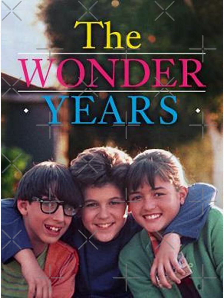 "The Wonder Years" Sticker for Sale by ArtWithHearts11 | Redbubble