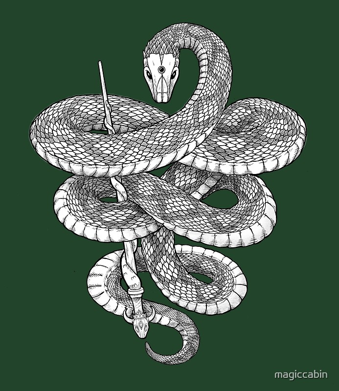 "Medieval Snake" by magiccabin | Redbubble