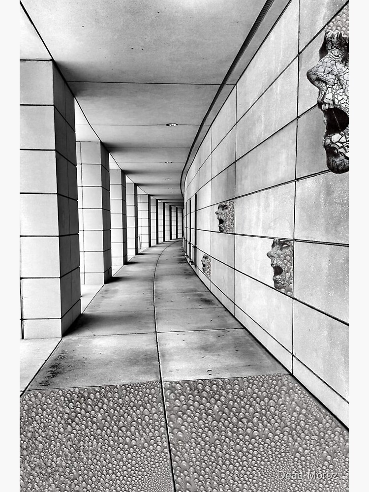 "Escher Hall of Horrors" Sticker by Dead-Moroz | Redbubble