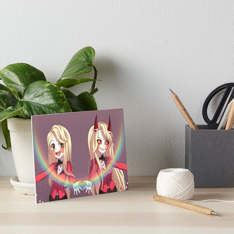 "Charlie Magne Hazbin Hotel" Art Board Print by Lilshironeko | Redbubble