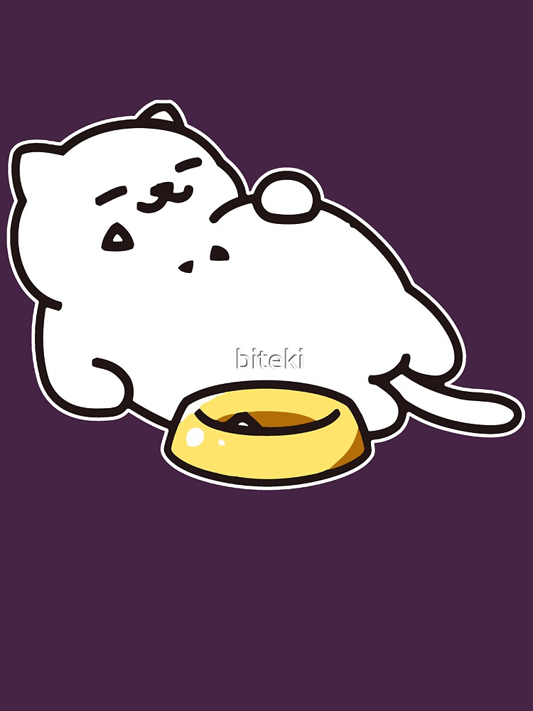 "Neko atsume - Tubbs cat" T-shirt for Sale by biteki | Redbubble | neko ...