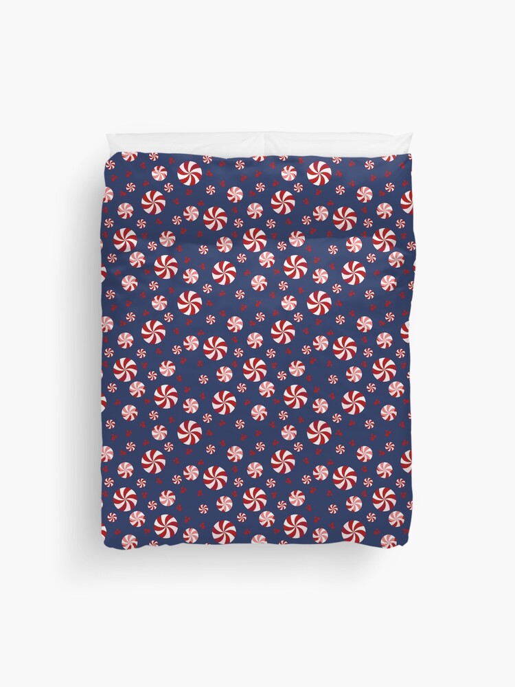 "Peppermint Candies" Duvet Cover for Sale by AleksaDesignMTL | Redbubble
