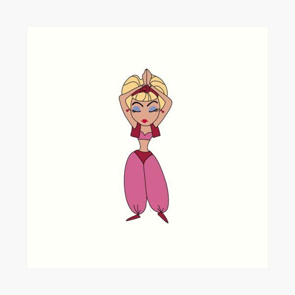 Jeannie Art Prints | Redbubble