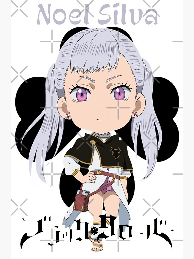 Lámina fotográfica « Noel Silva Chibi Black Clover Reino del Trébol ...
