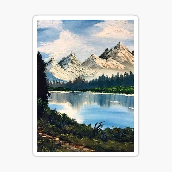 "Pathway Landscape Sticker " Sticker by ryisdying | Redbubble