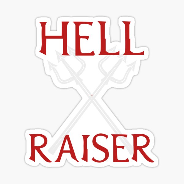 "Hell Raiser " Sticker for Sale by popremix | Redbubble