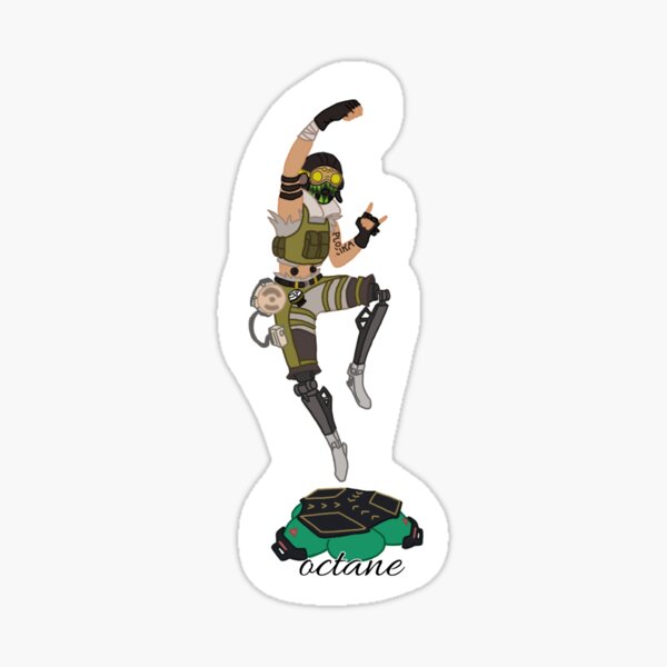 Apex Legends Octane Stickers | Redbubble