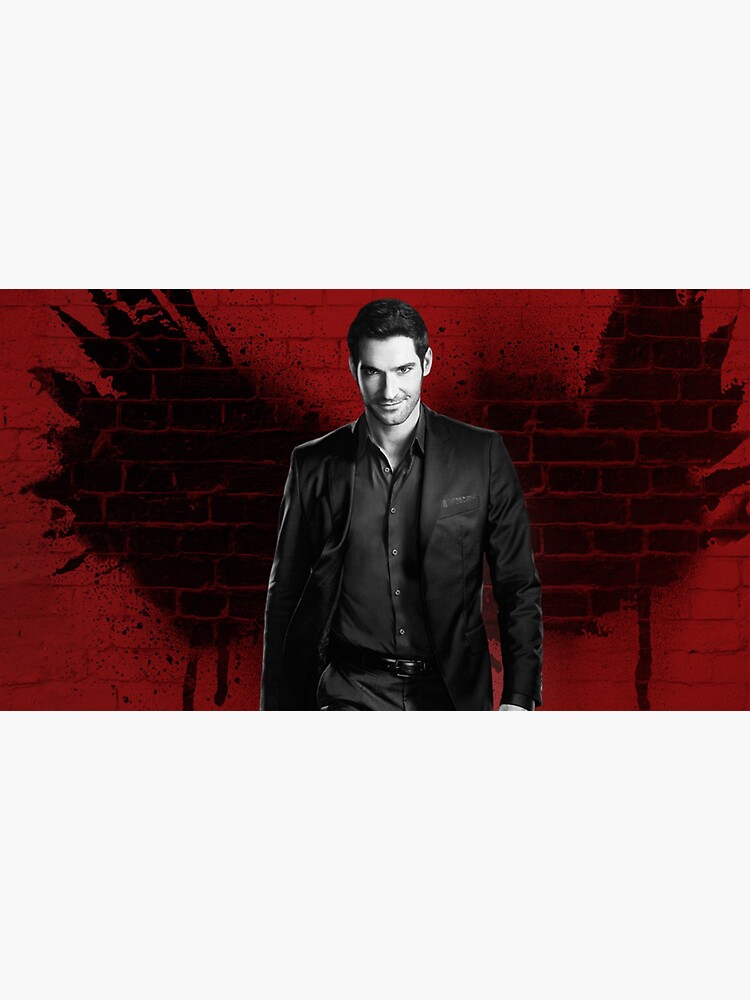 "High quality Lucifer Fan art!" Sticker for Sale by MuffinMan8 | Redbubble