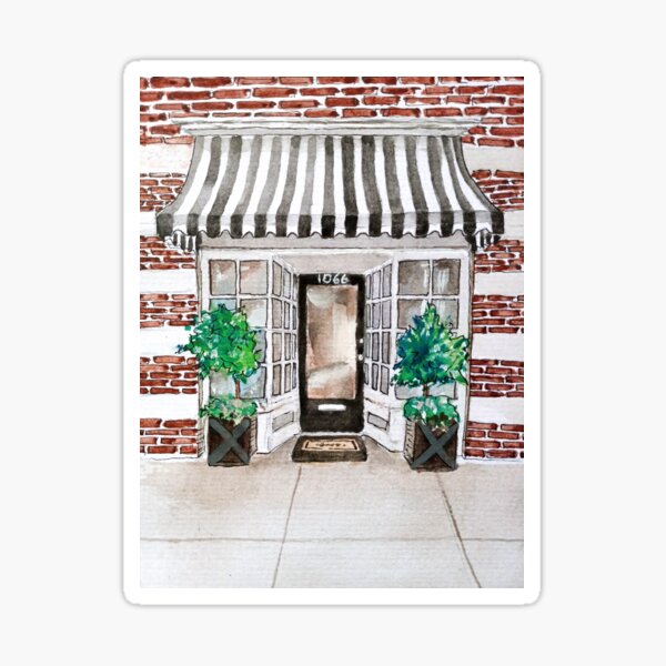 "Cafe" Sticker by Czartistic | Redbubble