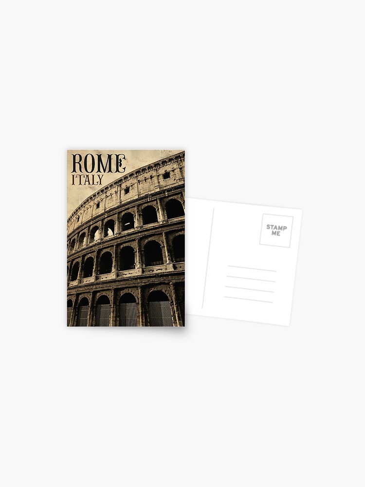 "Colosseum in Rome Italy" Postcard for Sale by sumners | Redbubble