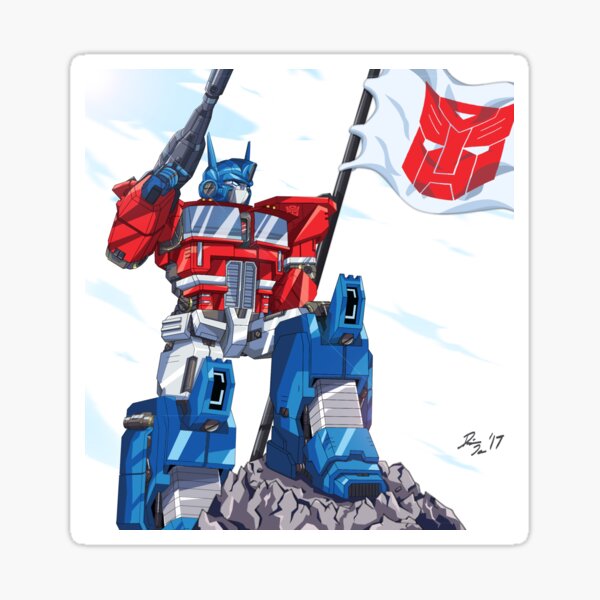 "Optimus Prime" Sticker for Sale by dtteo | Redbubble