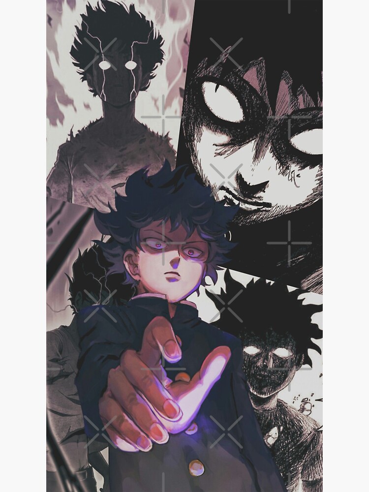 "Mob Psycho 100" Sticker for Sale by alby666 | Redbubble