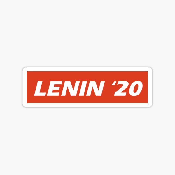 "Lenin 2020 Bumper Sticker" Sticker by MilkyMarmite | Redbubble