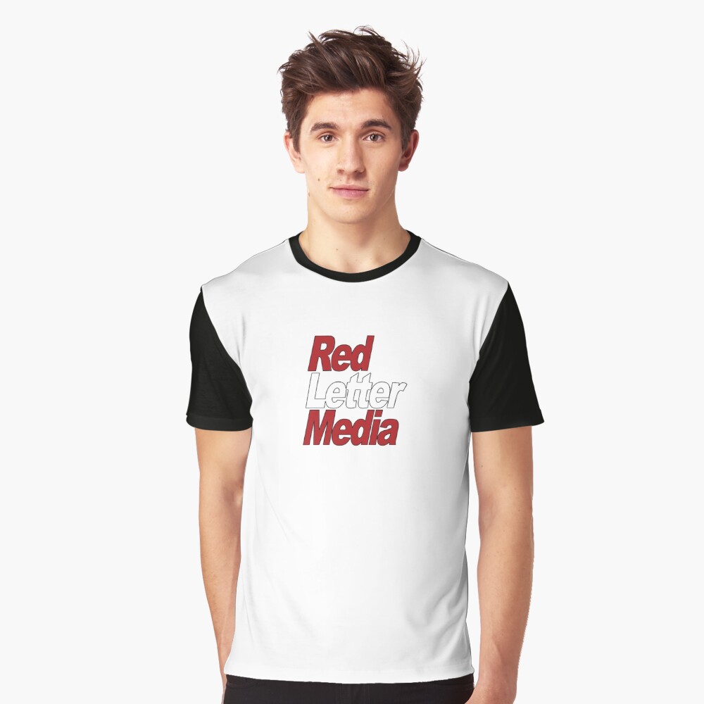 "RED LETTER MEDIA" Sticker by LilToon | Redbubble