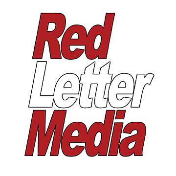 "RED LETTER MEDIA" Sticker by LilToon | Redbubble