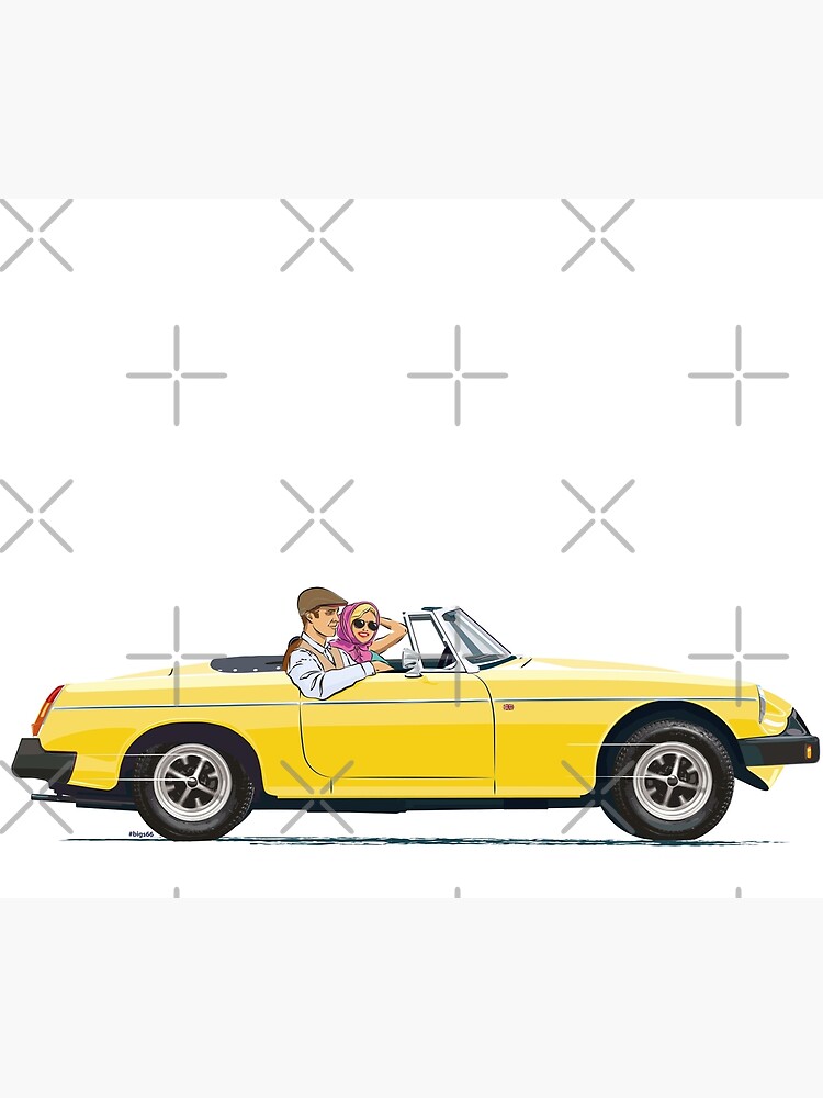 "Inca Yellow MGB Roadster – the Classic British Sports Car (*RHD ...