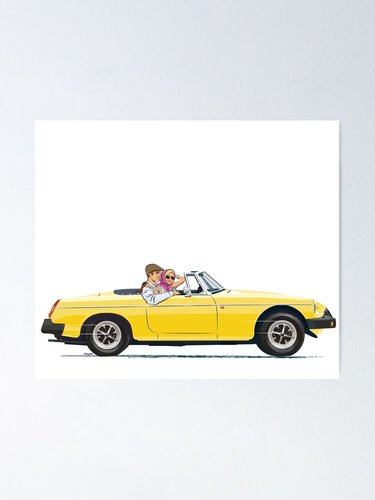 "Inca Yellow MGB Roadster – the Classic British Sports Car (*RHD ...