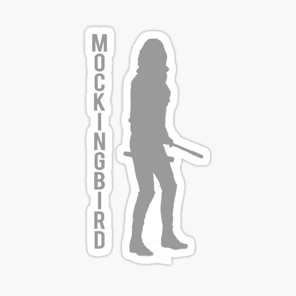"Mockingbird Silhouette" Sticker for Sale by MarvelNerds | Redbubble