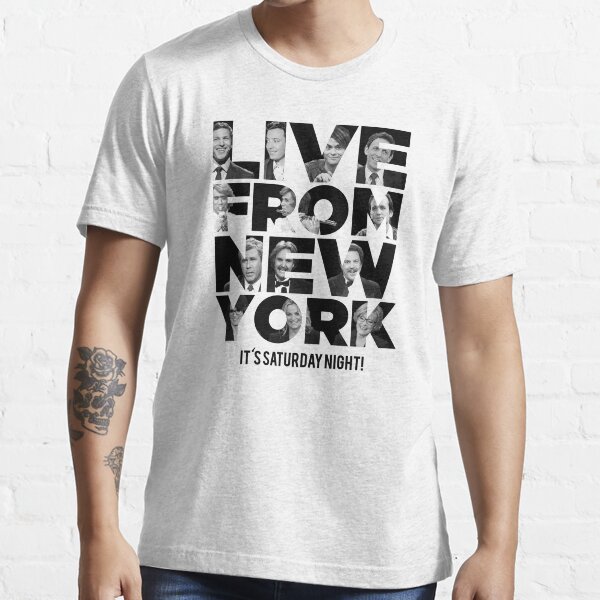 "Live From New York, It's Saturday Night - Saturday Night Live" T-shirt ...