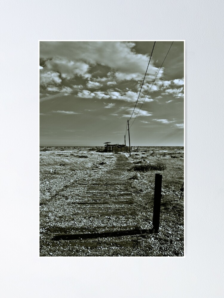 "Dungeness 'Sheds'" Poster by Nigdaw | Redbubble