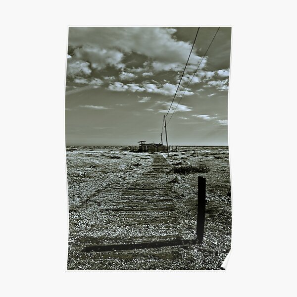 "Dungeness 'Sheds'" Poster by Nigdaw | Redbubble