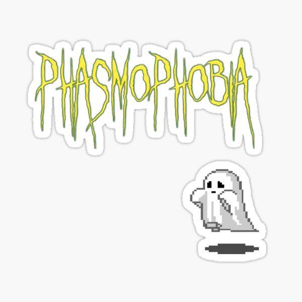 "Phasmophobia" Sticker by FearLoving | Redbubble