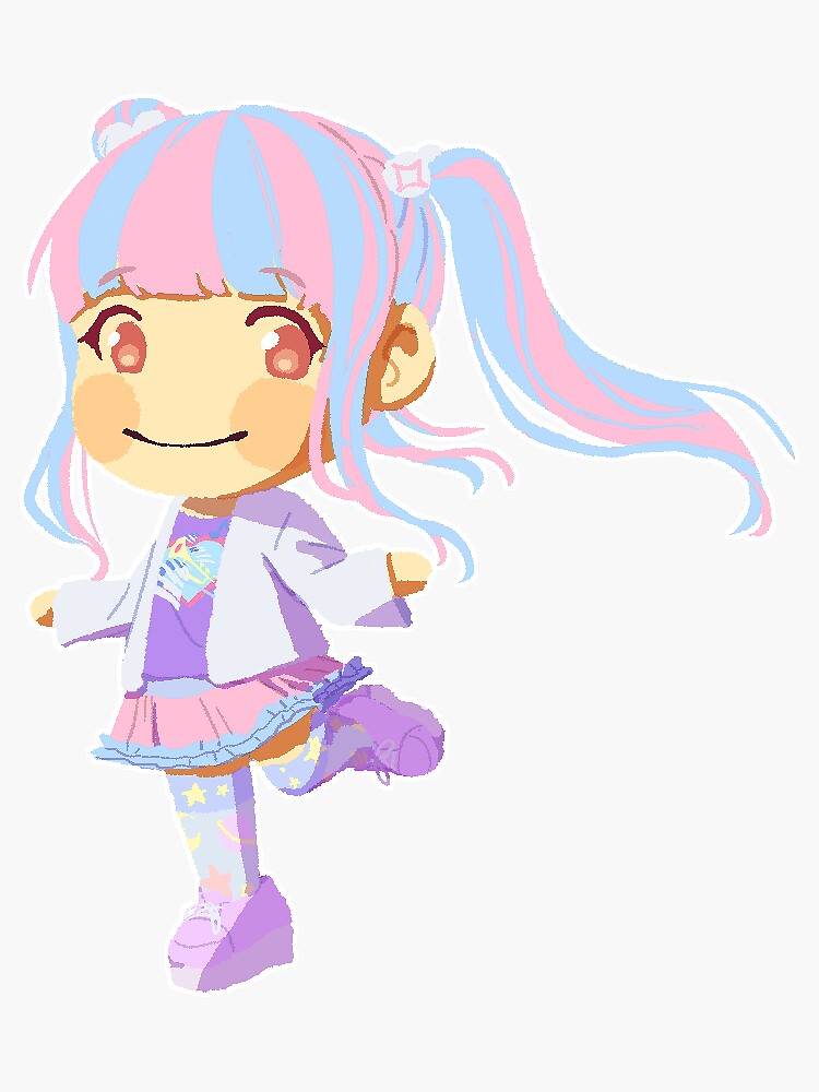 "Pareo chibi" Sticker for Sale by teeheeeb | Redbubble