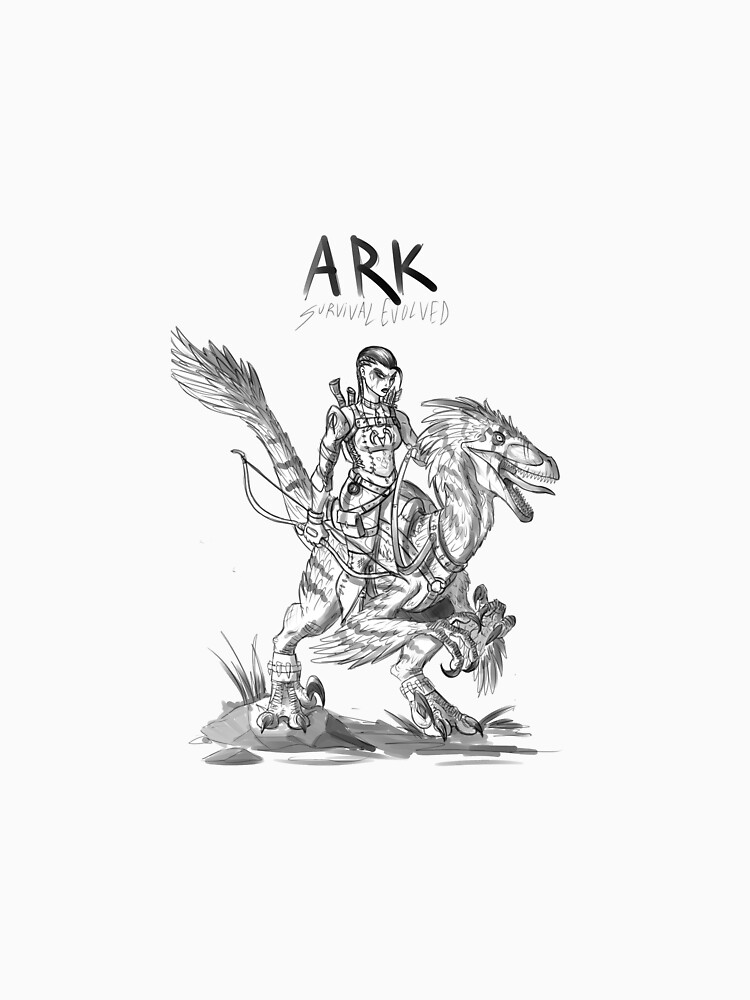 "ARK: Survival Evolved Fan Art" T-shirt for Sale by BunnyFlufferz ...