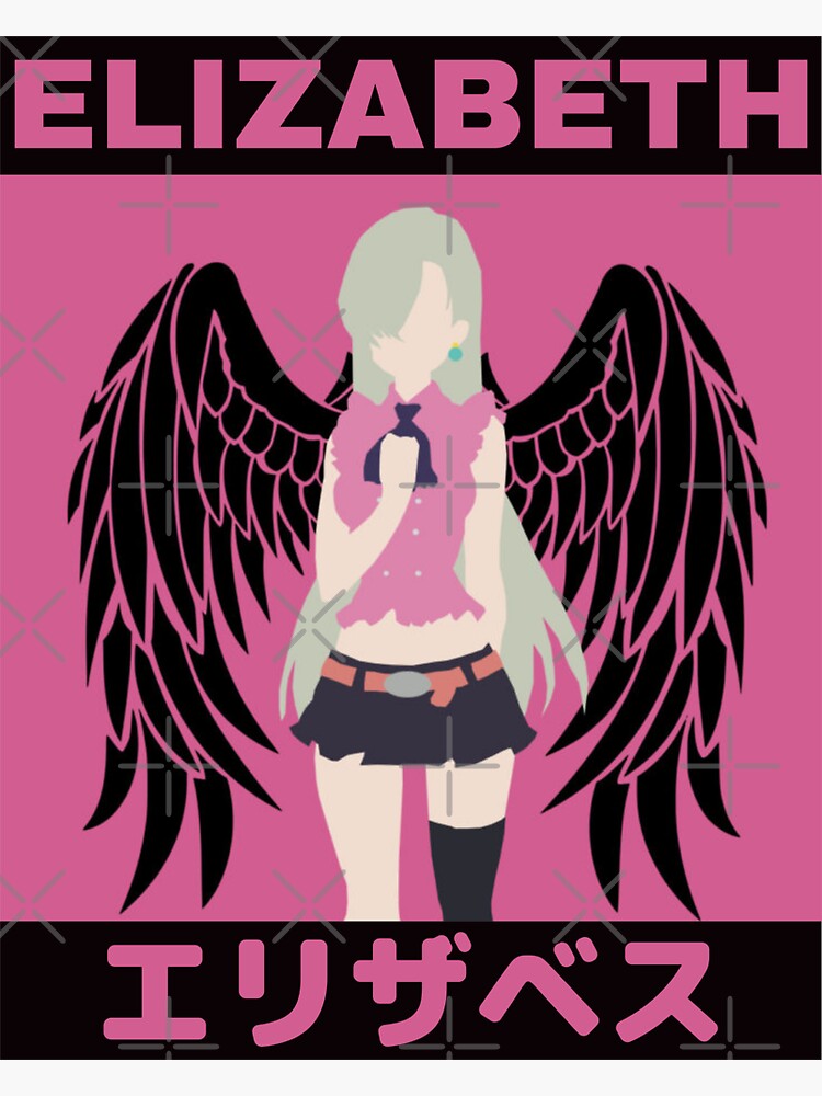 "Elizabeth Minimalist" Sticker for Sale by narcocynic | Redbubble