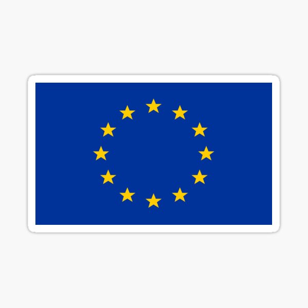 "European Union" Sticker by Stepz2007 | Redbubble