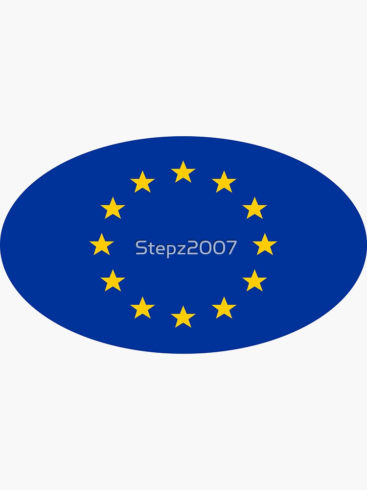 "European Union" Sticker for Sale by Stepz2007 | Redbubble