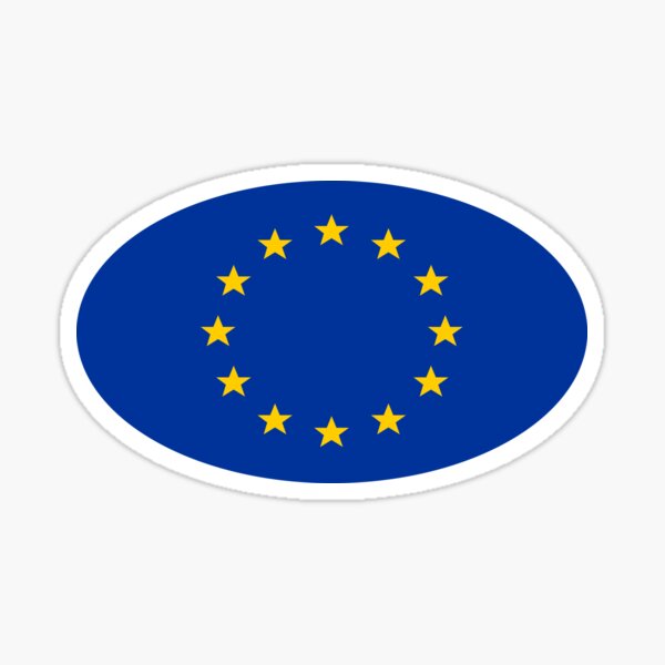 "European Union" Sticker for Sale by Stepz2007 | Redbubble