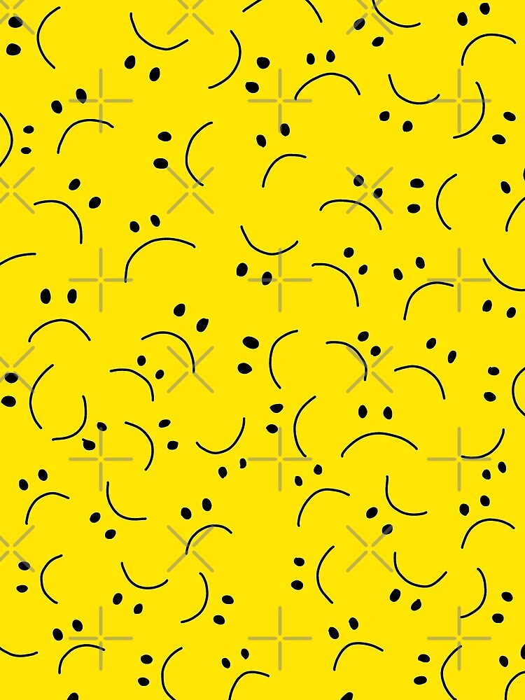 "sad face pattern" Poster for Sale by elizastreet | Redbubble