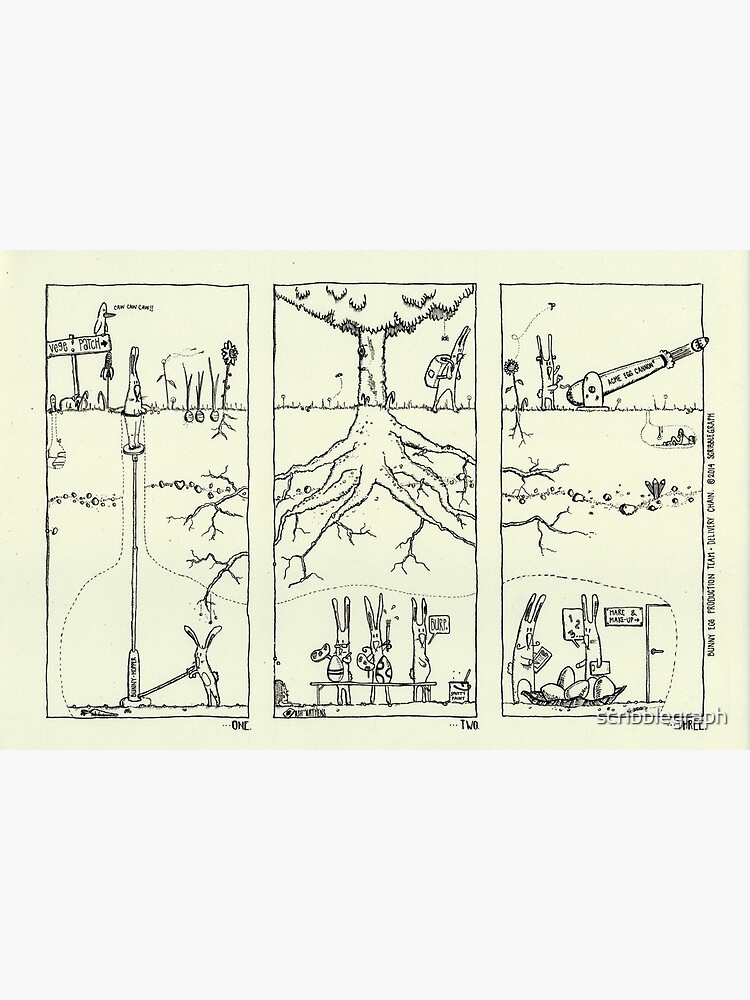 "Pte. Edward Hare • Easter with the Egg Bunny Army" Poster for Sale by scribblegraph | Redbubble