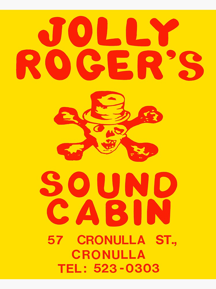 "Jolly Rodgers Record Store Logo" Sticker for Sale by revtiki | Redbubble