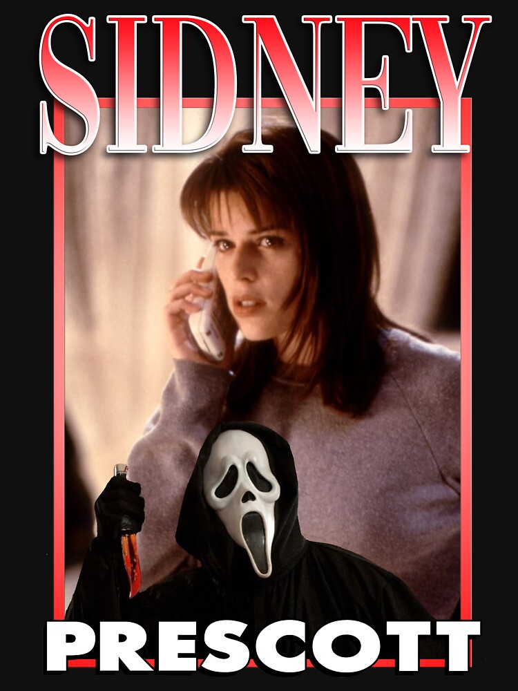"Sidney Scream Tribute" Essential T-Shirt for Sale by MakeASceneFilm ...