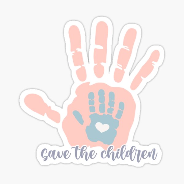 "Save the Children" Sticker for Sale by bstarrb98 | Redbubble
