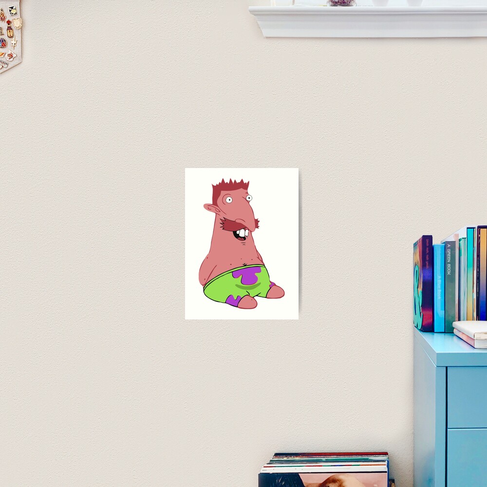 "Nigel Thornberry + Patrick Star " Art Print for Sale by Maverickcooper ...