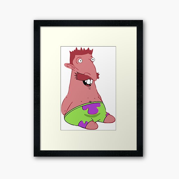 "Nigel Thornberry + Patrick Star " Framed Art Print by Maverickcooper ...