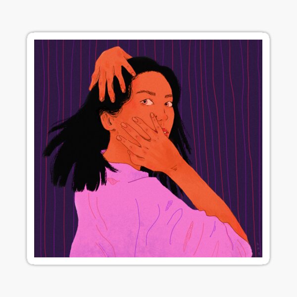 "MITSKI" Sticker by aezee | Redbubble