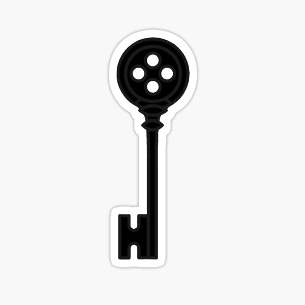 "Coraline key" Sticker by marniicorn | Redbubble