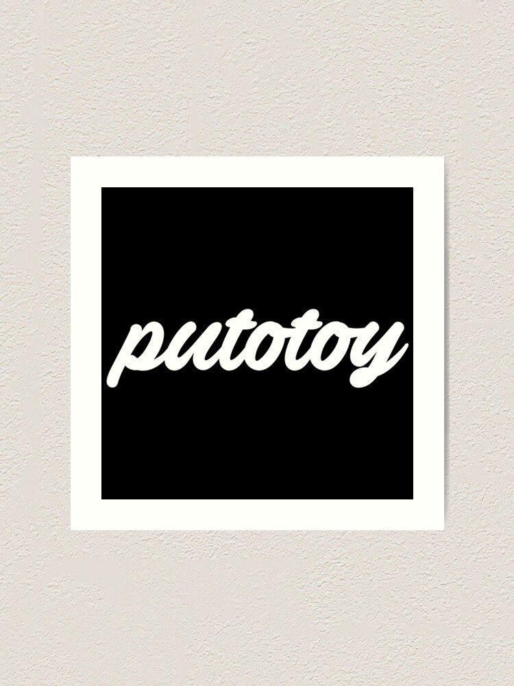 "PUTOTOY FUNNY FILIPINO WORD" Art Print by aydapadi | Redbubble