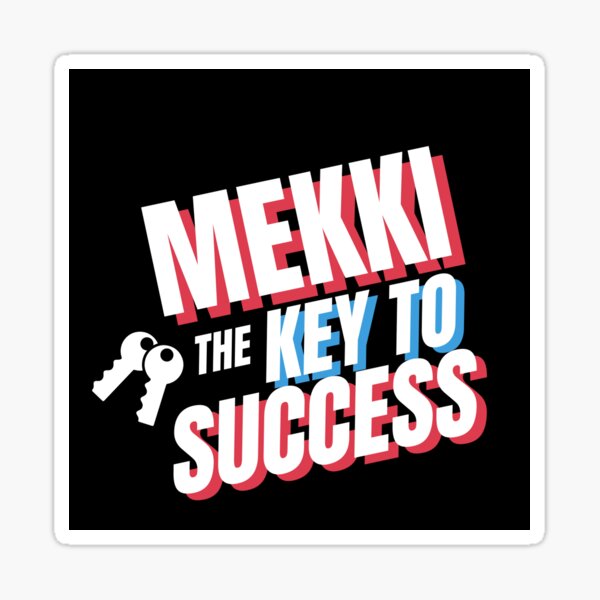 "Key To Success" Sticker for Sale by mekki4pres | Redbubble