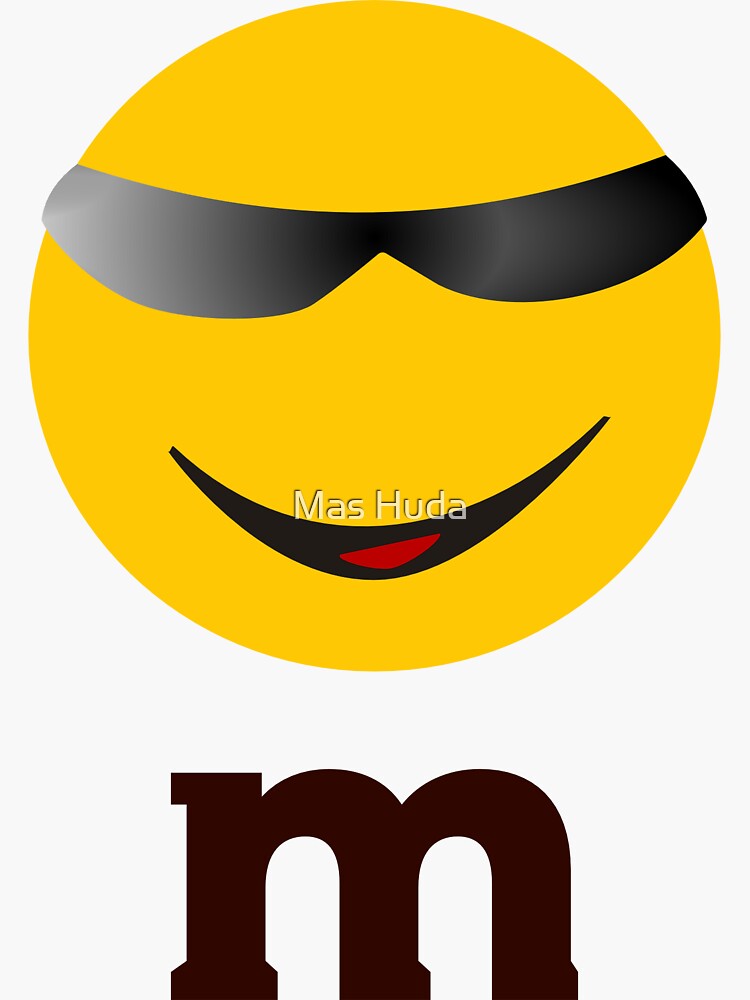 "Mandm | M&M" Sticker for Sale by 123mashuda | Redbubble