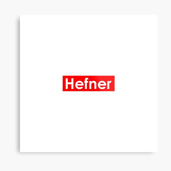 Hugh Hefner Metal Prints | Redbubble