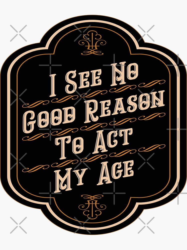 "Grown Up Funny Sticker" Sticker for Sale by JessWavelle | Redbubble