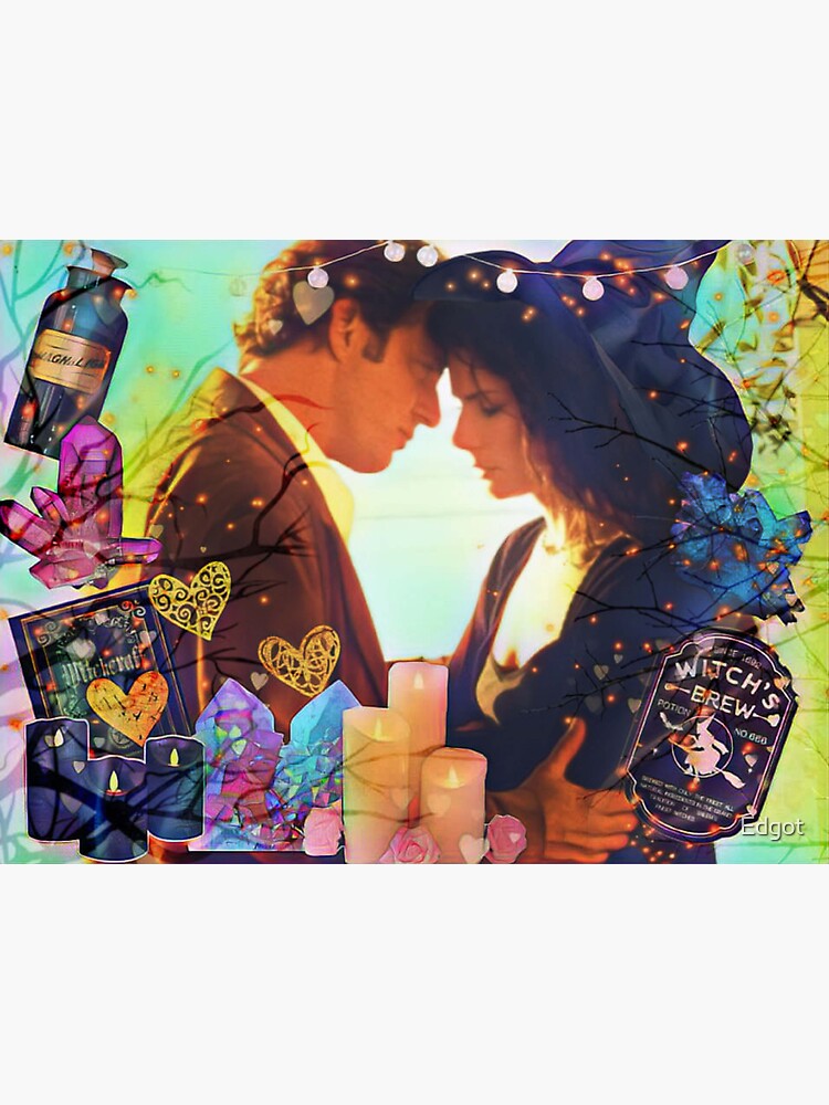 "Witch, practical magic love, Collage, Halloween " Sticker for Sale by ...