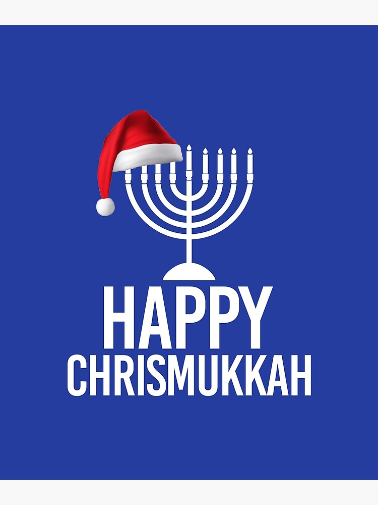 "Happy Chrismukkah" Poster for Sale by alanjesse370 | Redbubble