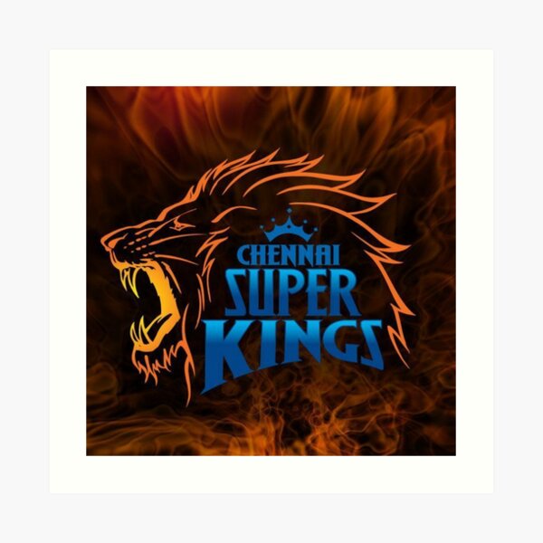 "Csk logo" Art Print for Sale by Sudhansu48 | Redbubble