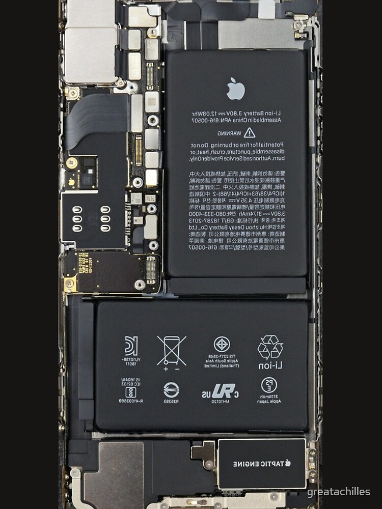 "iPhone Xs Internal Electronics" iPhone Case for Sale by greatachilles ...